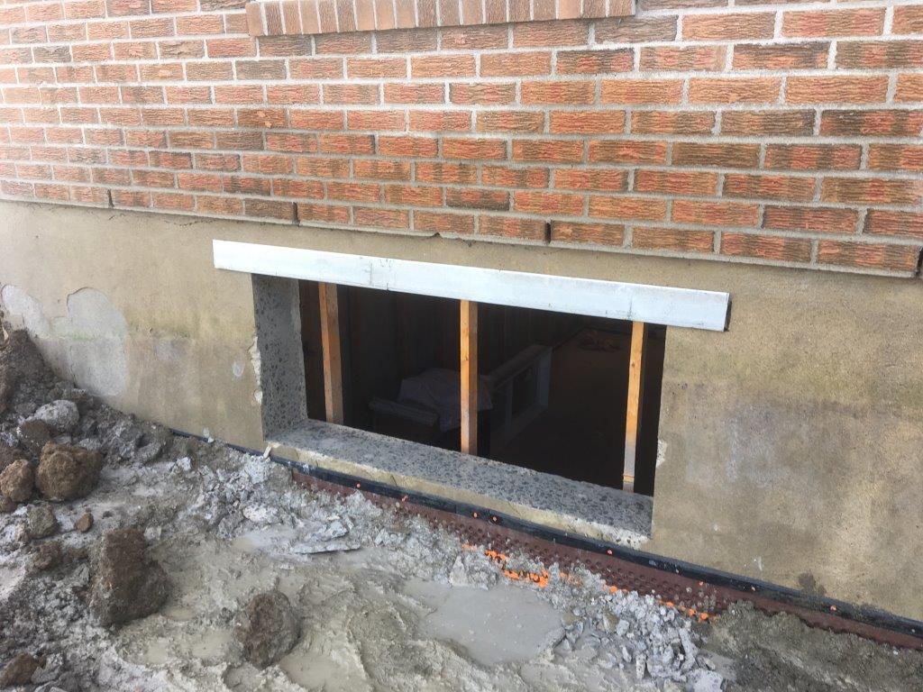 Installation de fer angle galvanisé - Siage de beton JV - Sciage de ...